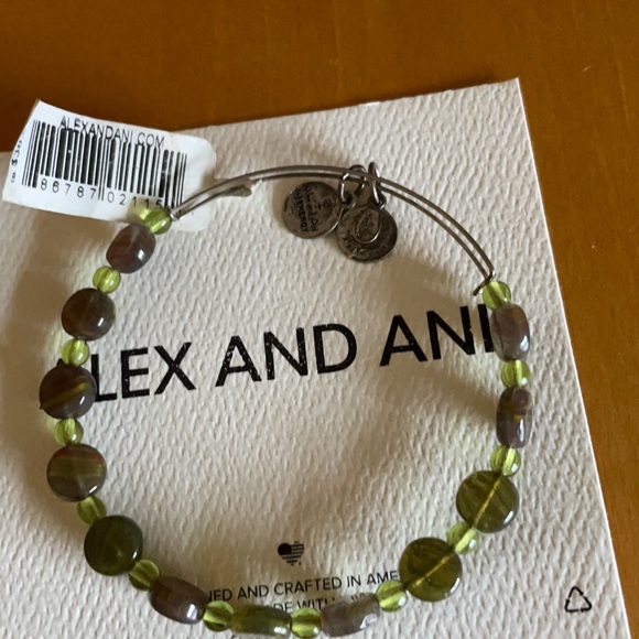 Alex and Ani | Jewelry | Nwt Alex And Ani Vintage Beaded Bangle | Poshmark